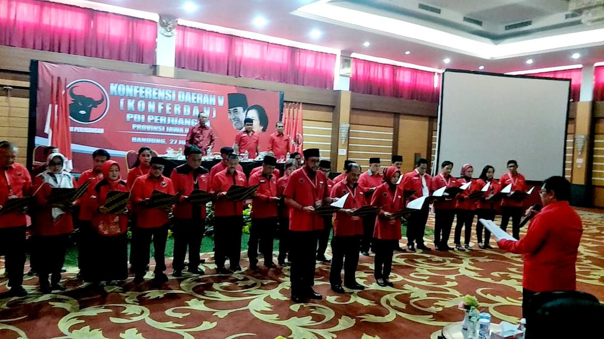 Ono Surono Gantikan TB Hasanuddin Pimpin PDIP Jawa Barat