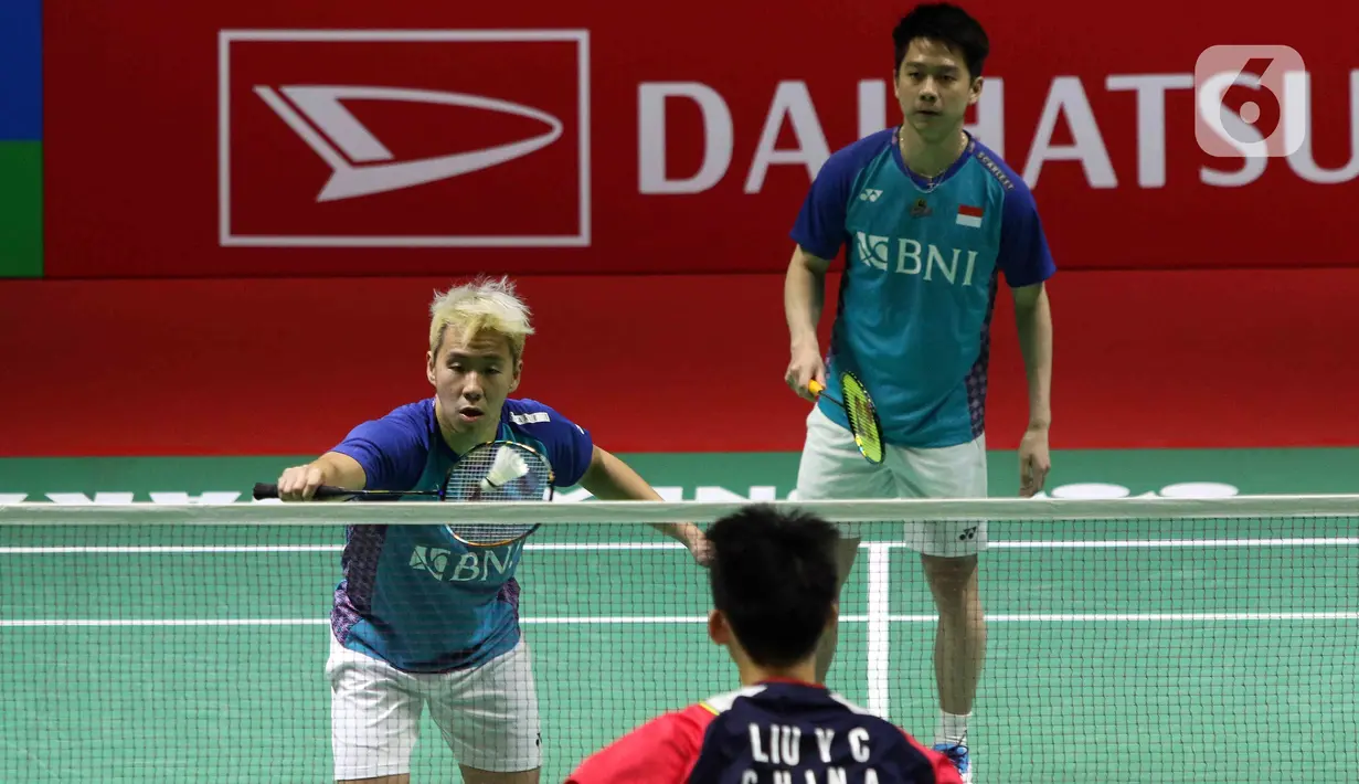 The Minions Terhenti di 16 Besar Indonesia Masters 2023 - Foto Liputan6.com