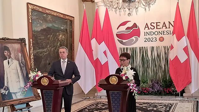 Menlu RI Retno Marsudi Ajak Konfederasi Swiss Kolaborasi di IKN ...