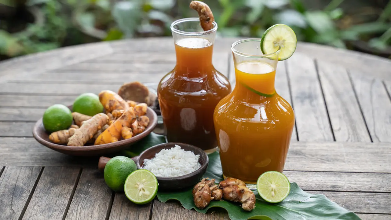 Resep Jamu Kunyit Asam Segar
