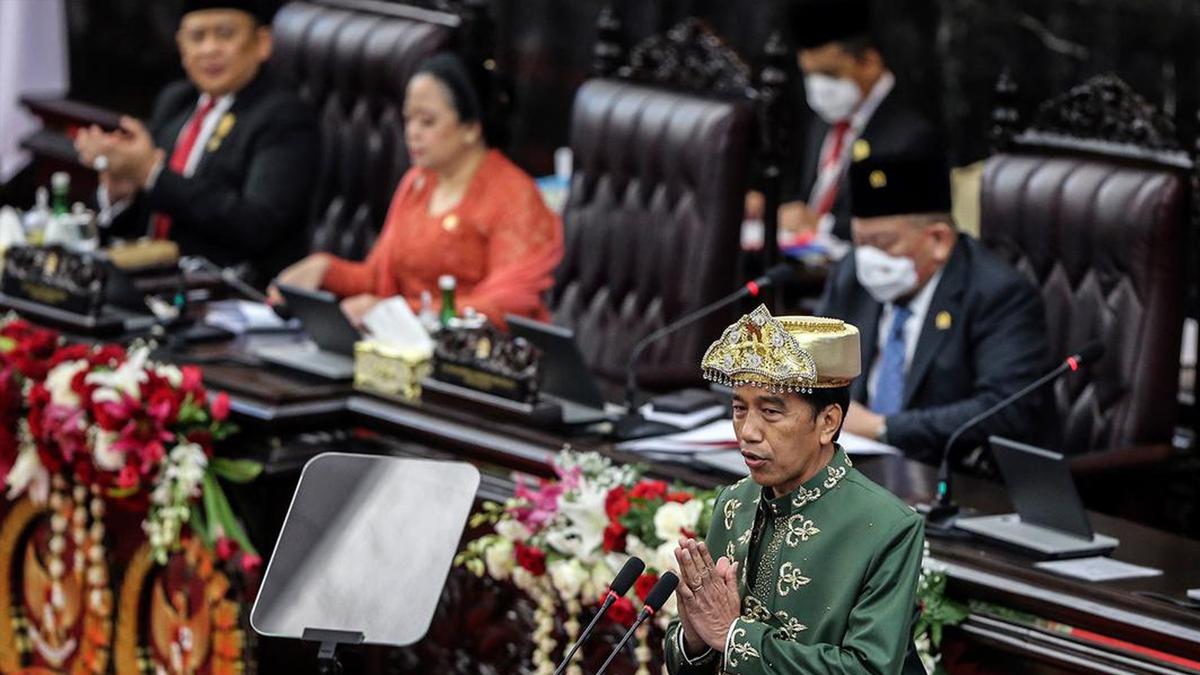 Infografis Pidato Kenegaraan Jokowi dan Nota Keuangan di Sidang Tahunan ...