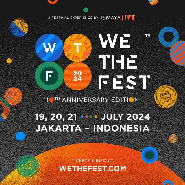 We The Fest 2024: 10th Anniversary Edition Umumkan Lineup Fase Pertama, Dua Headliner Utama ...