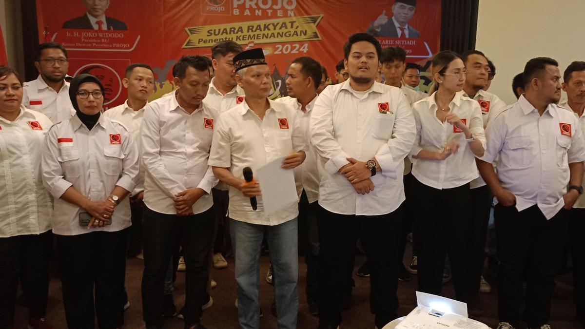 Projo Banten Usulkan Prabowo Gibran Maju Jadi Capres Cawapres Di