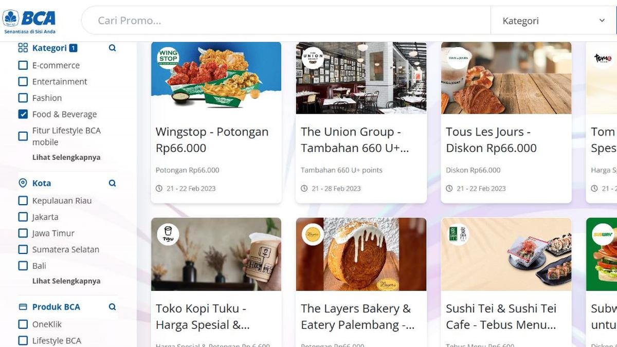 10 Promo BCA 66 dari Yoshinoya, McD, hingga Starbucks yang Bisa Kamu ...