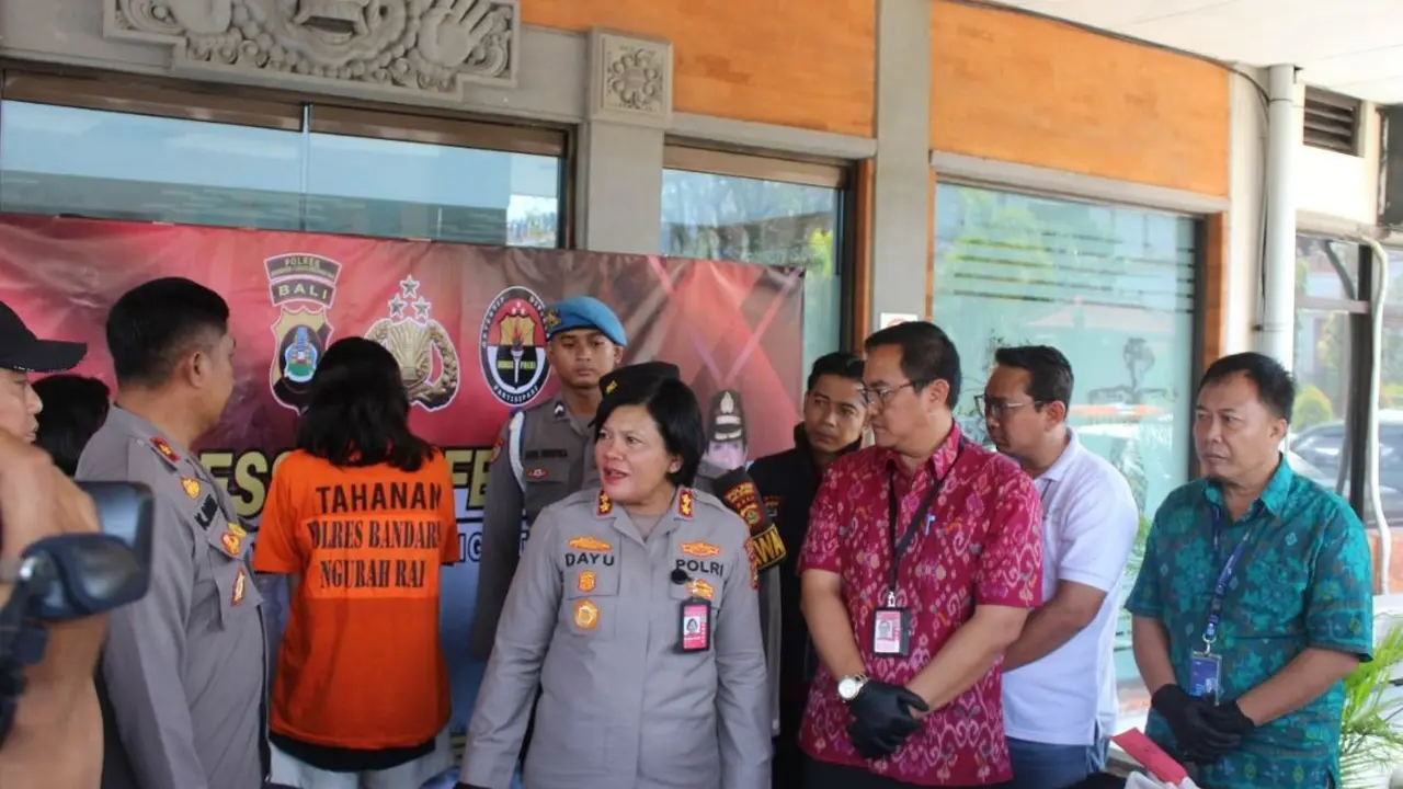 Selebgram Asal Semarang Ditangkap Polisi Karena Buang Bayi di Tong Sampah Bandara Ngurah Rai ...