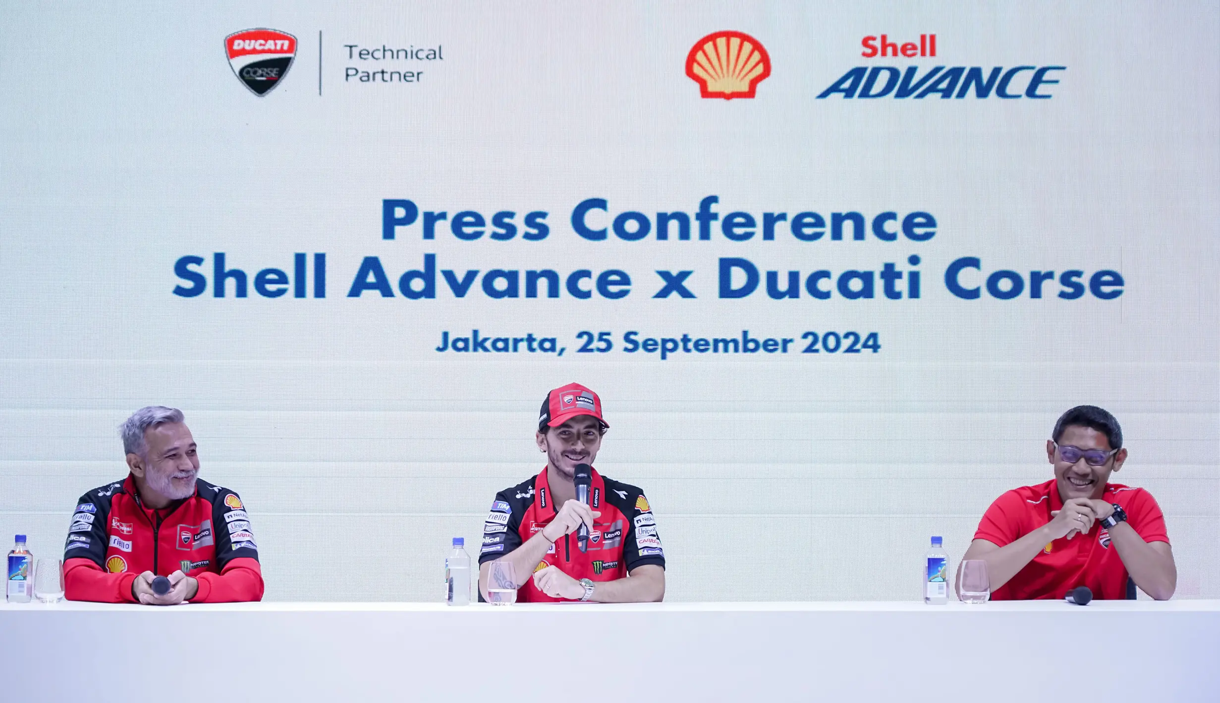 Foto: Shell Advance dan Ducati Corse Hadirkan Kemitraan Teknis di MotoGP Mandalika 2024 - MotoGP ...