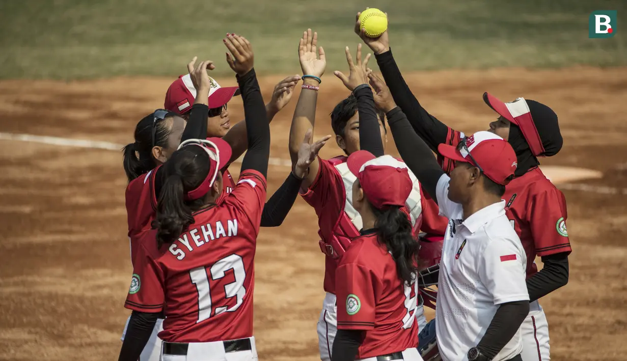 FOTO: Softball Putri Indonesia Ditekuk Korea Selatan di Asian Games ...