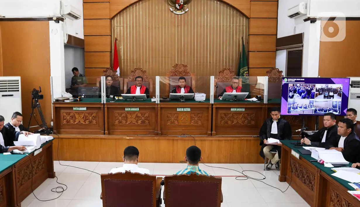 Sidang Penganiayaan David Ozora, Mario Dandy dan Shane Lukas Dengar Kesaksian Satpam Kompleks ...