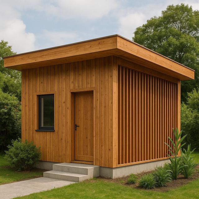7 Model Rumah Minimalis dengan Lisplang dan Kisi-Kisi Kayu Vertikal ...
