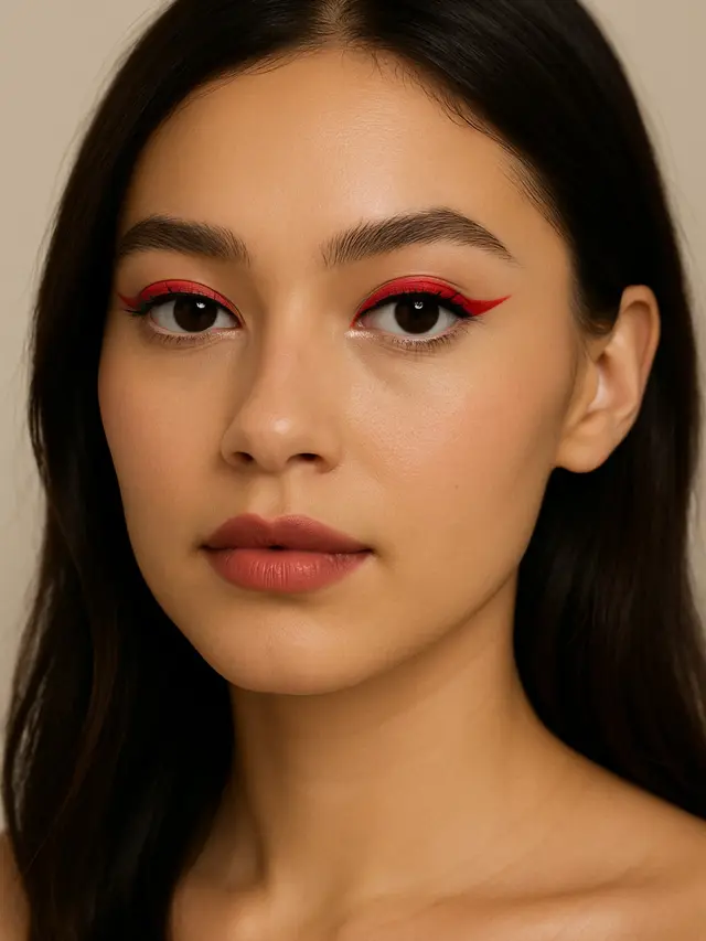 7 Inspirasi Makeup Merah Putih Minimalis, Tampil Cantik di Hari ...