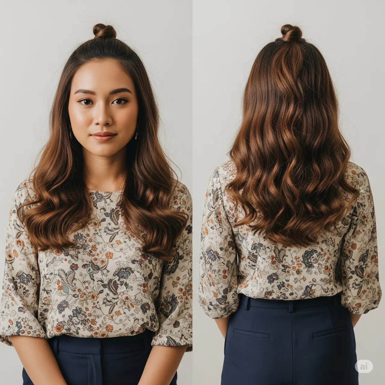 9 Model Rambut Keriting Wanita yang Trending dan Mudah Ditiru, Gaya ...