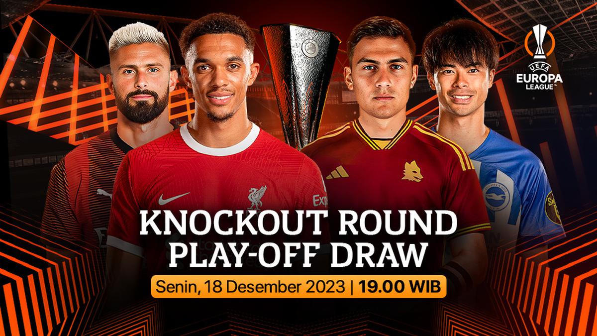 Jadwal Drawing Liga Europa Babak Knockout, Nonton di Vidio! - Bola Liputan6.com