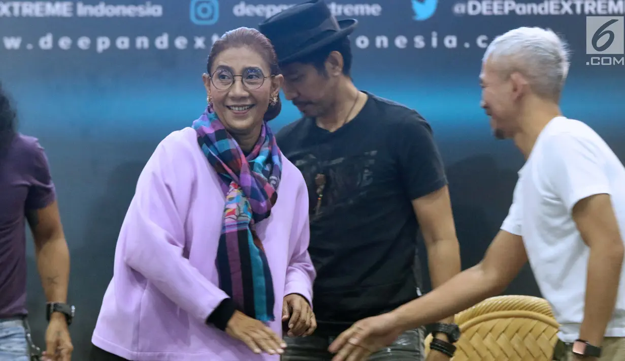 FOTO: Bersama Slank, Menteri Susi Ajak Semua Komponen Bangsa Jaga ...