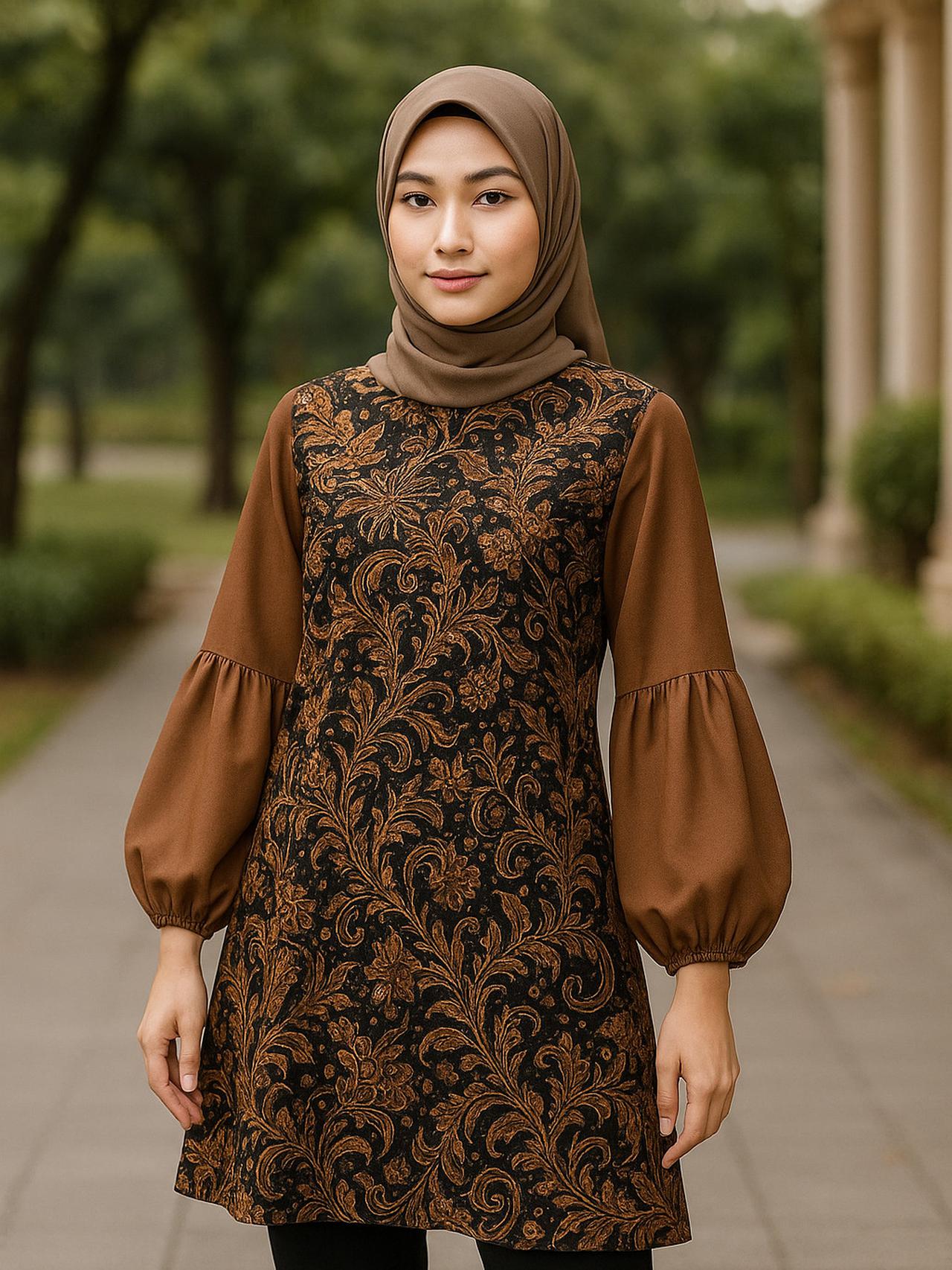 20 Model Tunik Batik Cantik dan Elegan Terbaru 2025, Cocok untuk Acara ...