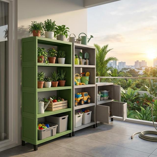 10 Model Teras dengan Rak Vertikal Serbaguna, Inspirasi Teras Sempit ...