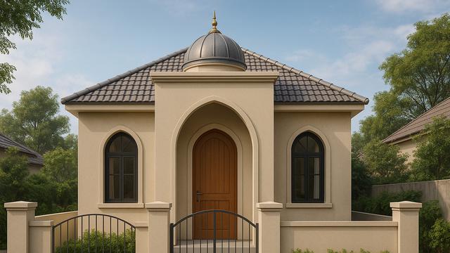 7 Desain Fasad Rumah Islami 7×10 Minimalis, Tampil Elegan dan Penuh ...