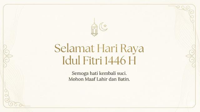 Kartu Ucapan Idul Fitri 2025 yang Bisa di Edit, Mudah Dicoba Sendiri