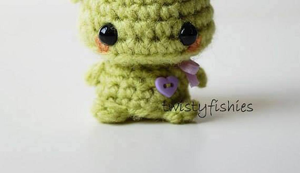 Imut Dan Lucunya Boneka Rajut Mini Bikin Gemas - Photo Fimela.com