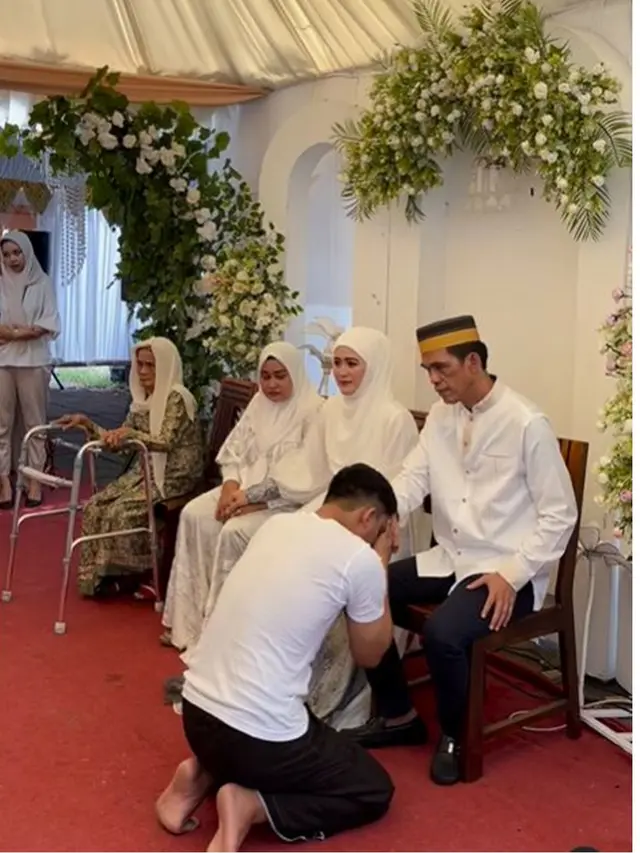 8 Potret Meggy Wulandari di Acara Siraman dan Mappacci Anak Sambung ...