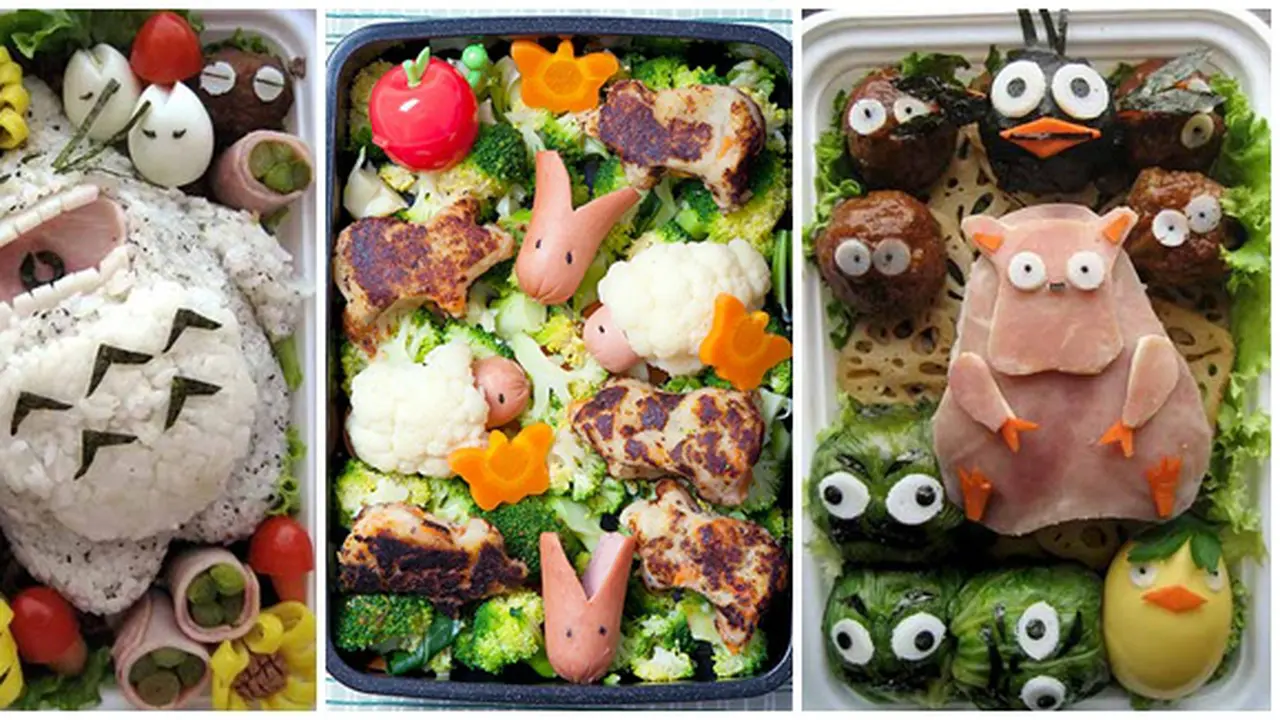 Kyaraben, Bento Lucu dan Imut Ala Jepang Bikin Nggak Tega Makan ...