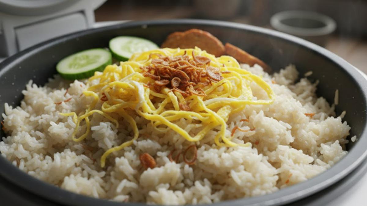 3 Resep Cara Membuat Nasi Uduk Pakai Rice Cooker, Praktis dan Anti Gagal