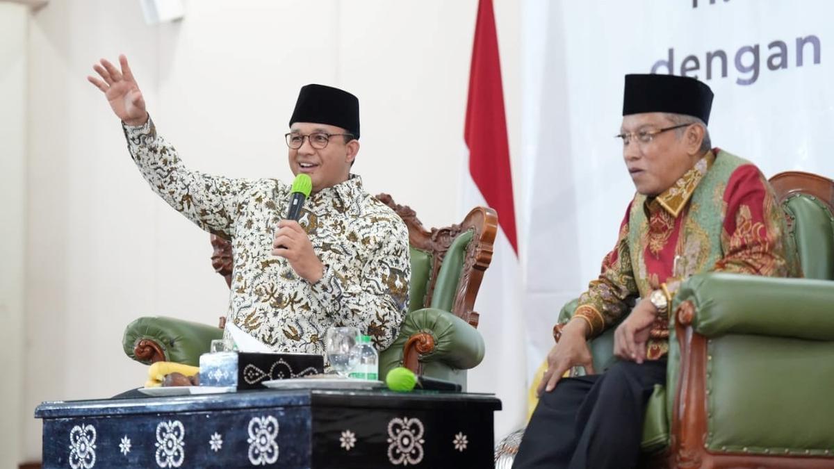 Jelang Pilpres 2024, Anies Baswedan Sowan ke Pesantren Luhur Al-Tsaqafah Temui Kiai Said Aqil ...