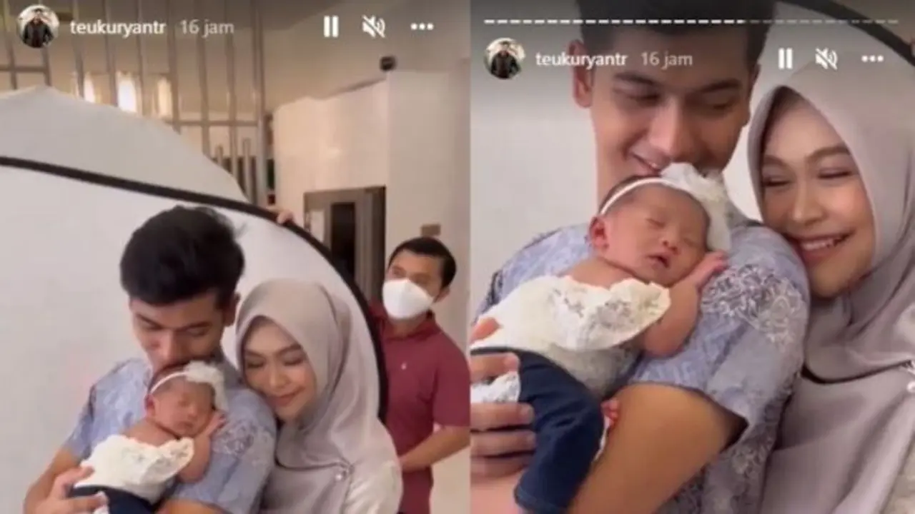 6 Potret Menggemaskan Putri Ria Ricis dan Teuku Ryan, Ada yang Pakai ...