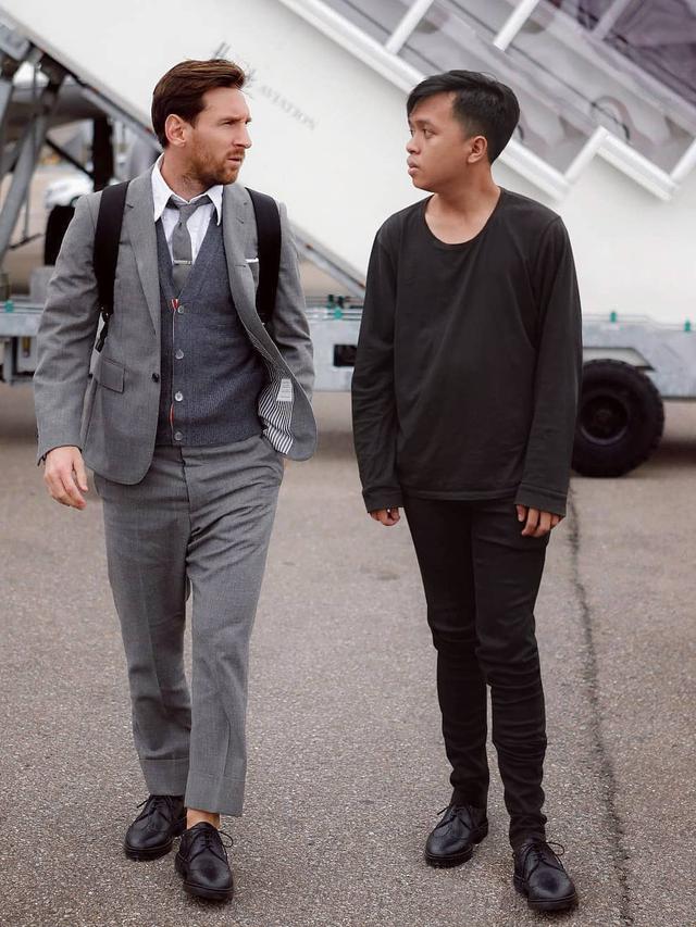 Bak Teman Akrab, 6 Editan Foto Bersama Lionel Messi Ini Kocak - Hot ...