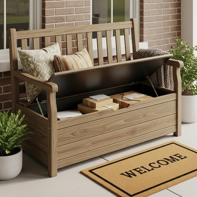 8 Ide Tempat Taruh Paket di Depan Rumah yang Aman dan Rapi, Praktis dan ...