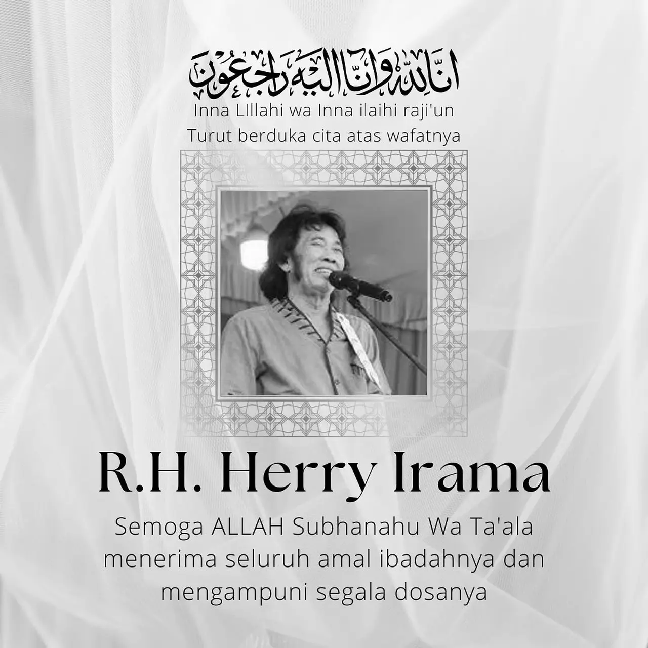Profil Herry Irama, Adik Rhoma Irama yang Meninggal di Usia 68 Tahun - Hot Liputan6.com