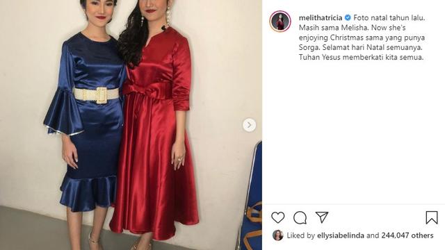 Rayakan Ultah ke-20 Tanpa Kembaran, Melitha Katakan Ini pada Mendiang ...