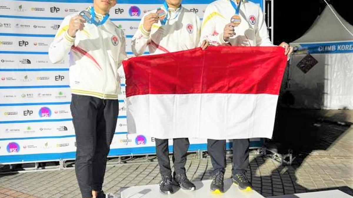 Atlet Panjat Tebing Indonesia Rebut Emas dan Pecahkan Rekor di Kejuaraan Dunia 2022 - Bola ...