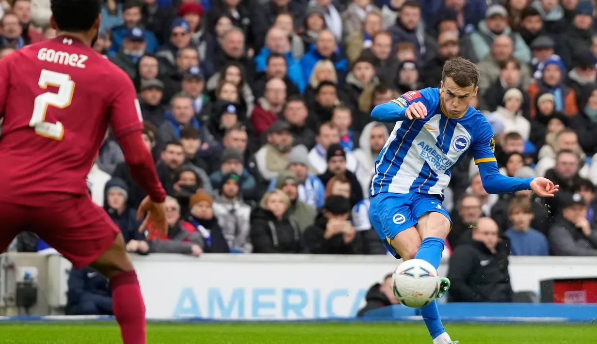 Brighton Singkirkan Liverpool dari Piala FA, Gol Kaoru Mitoma Jadi ...