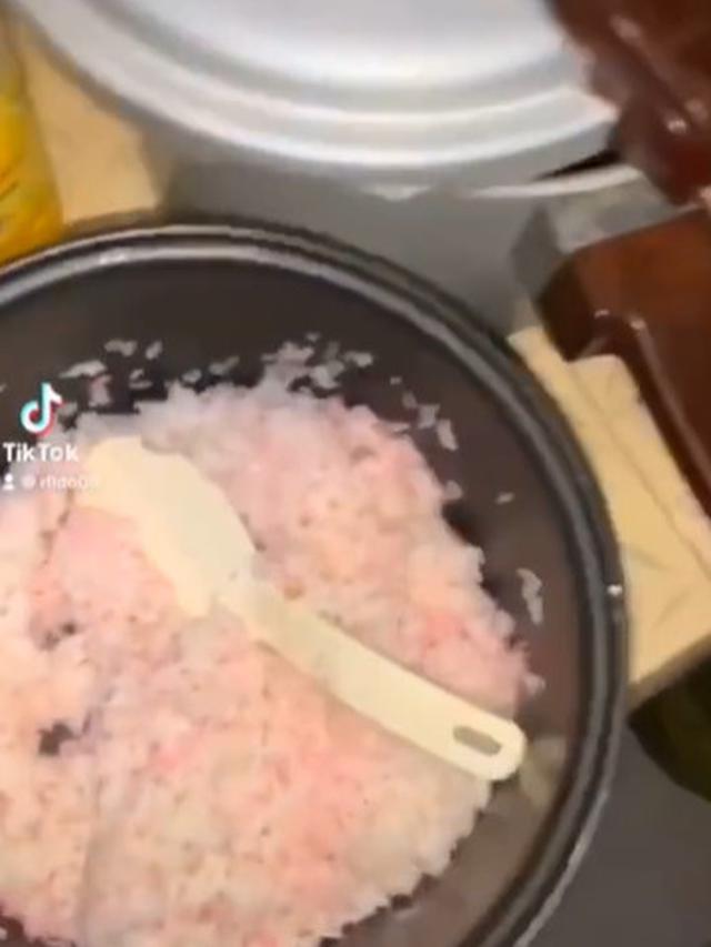 Viral Keluarga Ini Masak Makanan Serba Warna Pink, dari Nasi sampai ...
