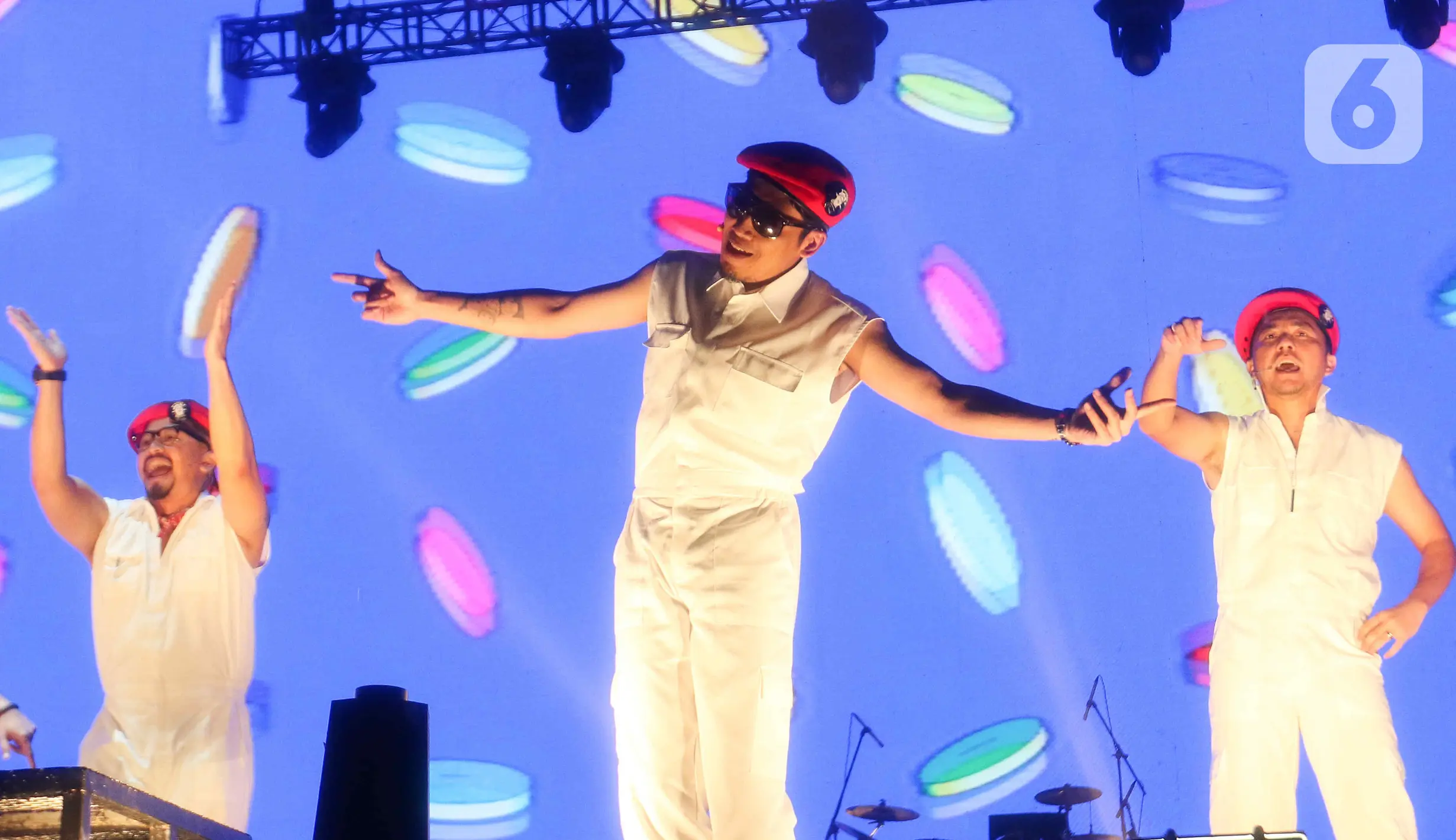 The Prediksi Meriahkan Panggung Soundrenaline 2022 - Foto Liputan6.com