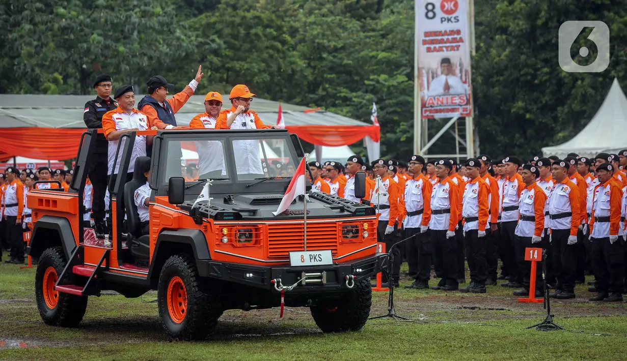 Anies Baswedan Hadiri Apel Siaga Pemenangan PKS 2024 - Foto Liputan6.com