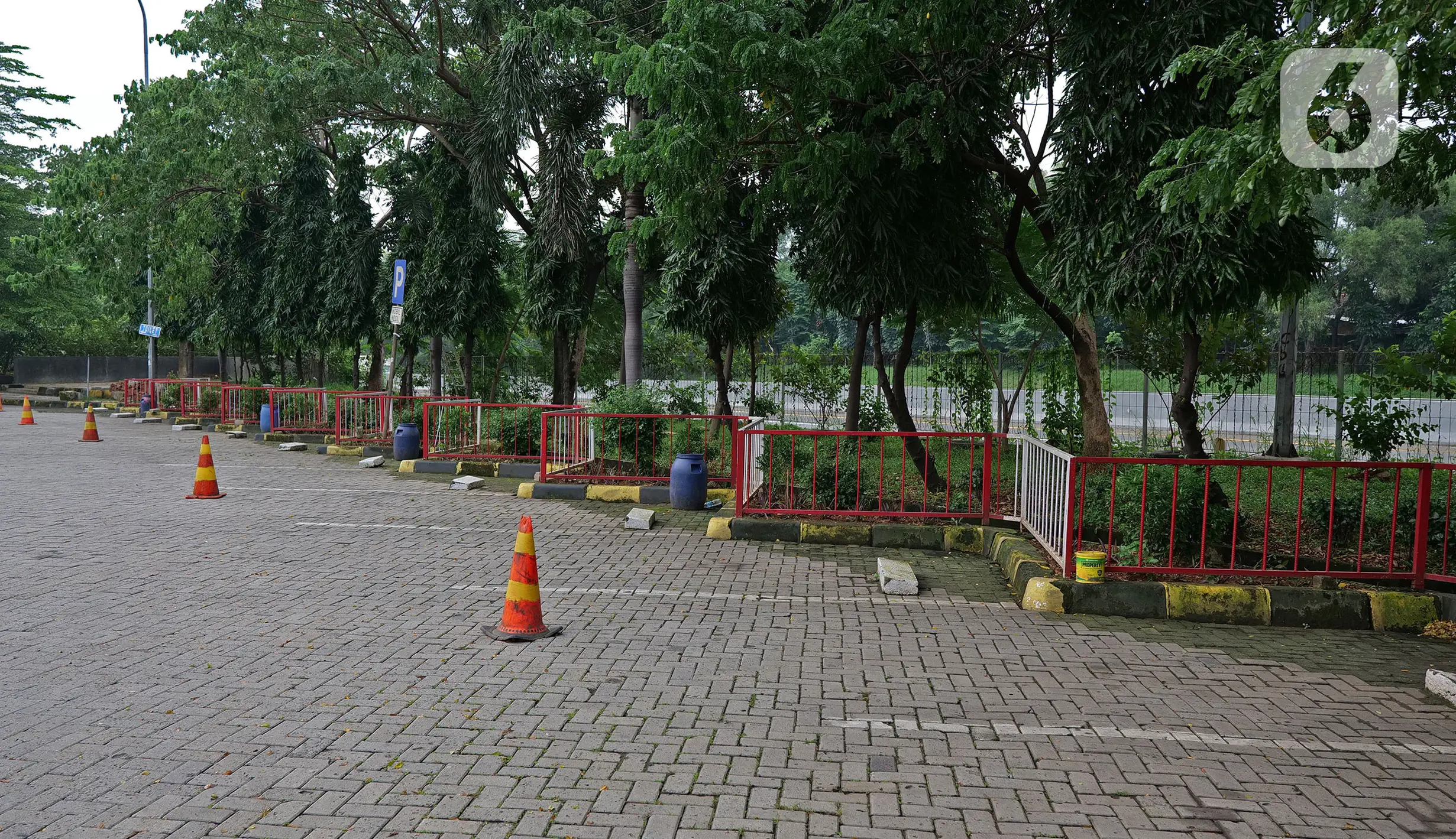 FOTO: Suasana Rest Area Km 62 Jakarta - Cikampek - Foto Liputan6.com