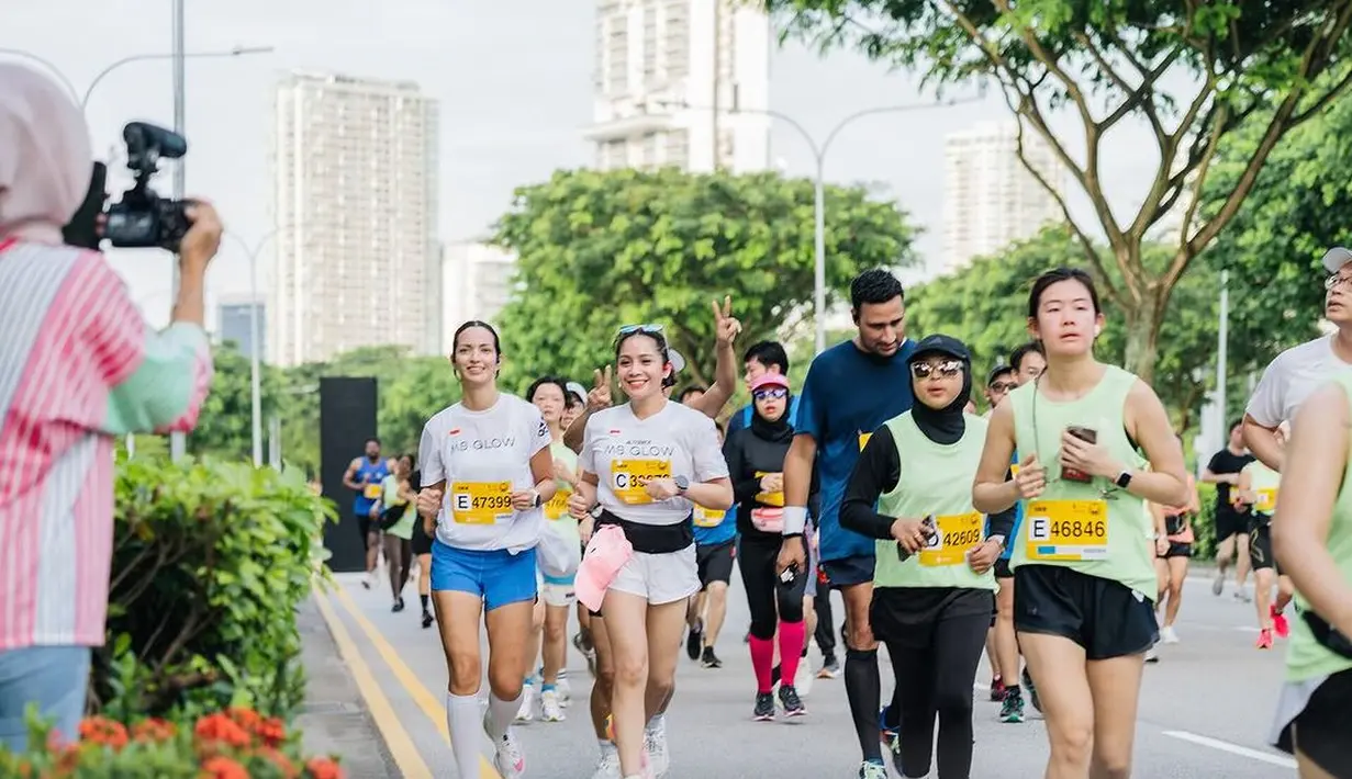 Potret Nia Ramadhani dan Nagita Slavina, Kini Jadi Sahabat Lari Bareng - Photo Fimela.com