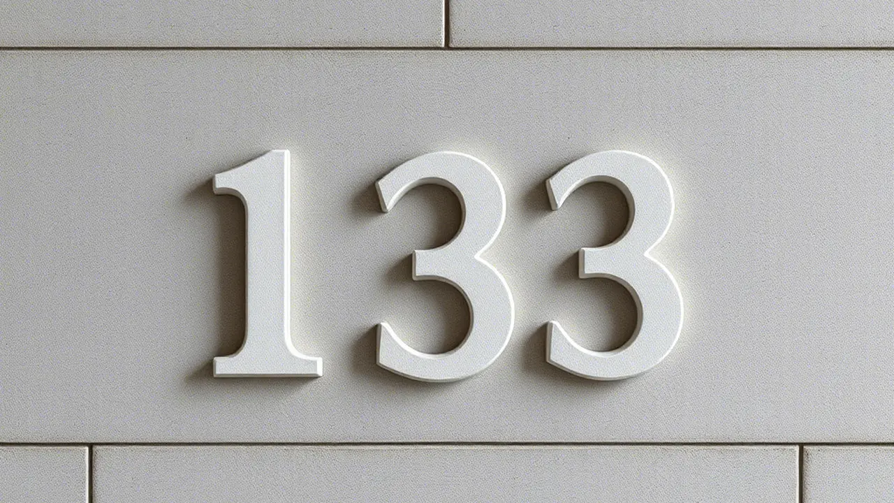 9 Model Nomor Rumah Terbaru Unik dan Estetik, Percantik Tampilan depan ...