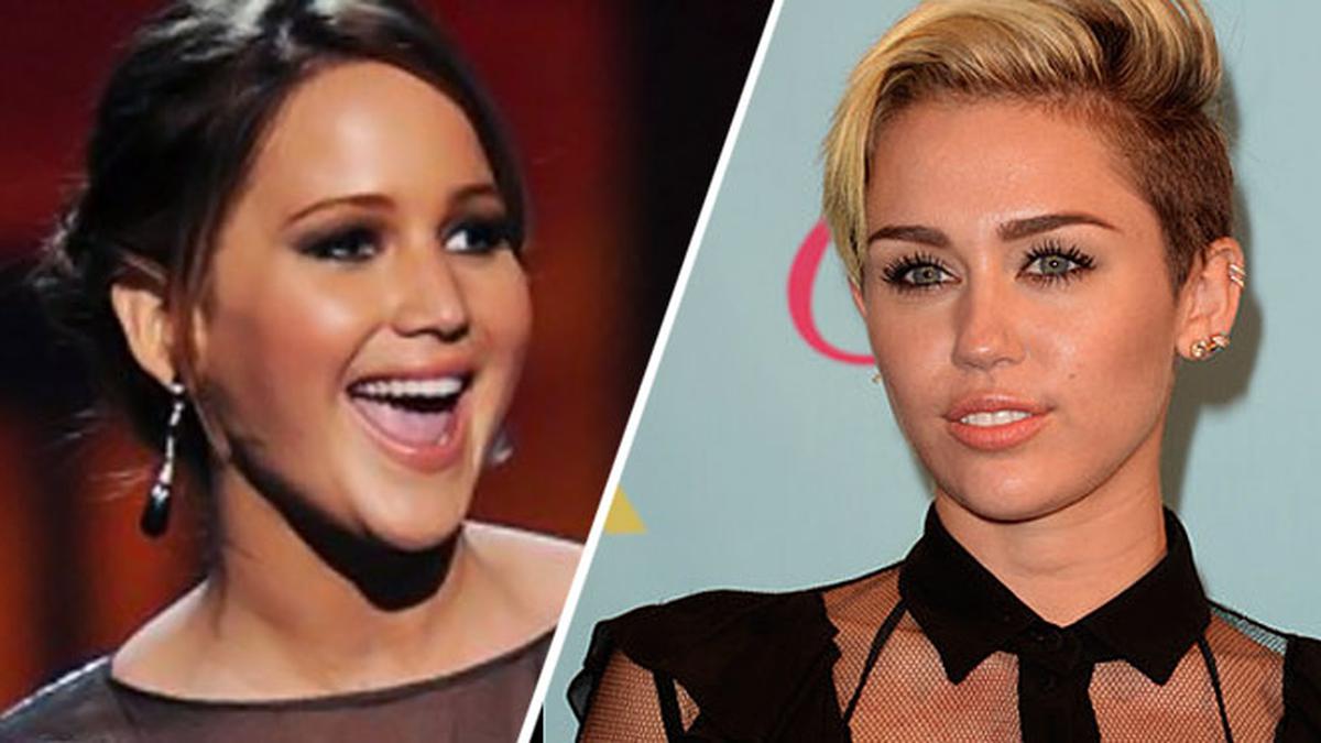 Jennifer Lawrence Muak Lihat Miley Cyrus - ShowBiz Liputan6.com