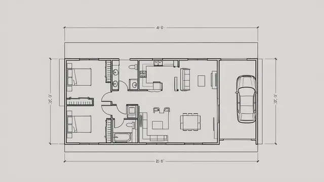 9 Contoh Gambar Denah Rumah Sederhana untuk Keluarga, Inspirasi Hunian ...