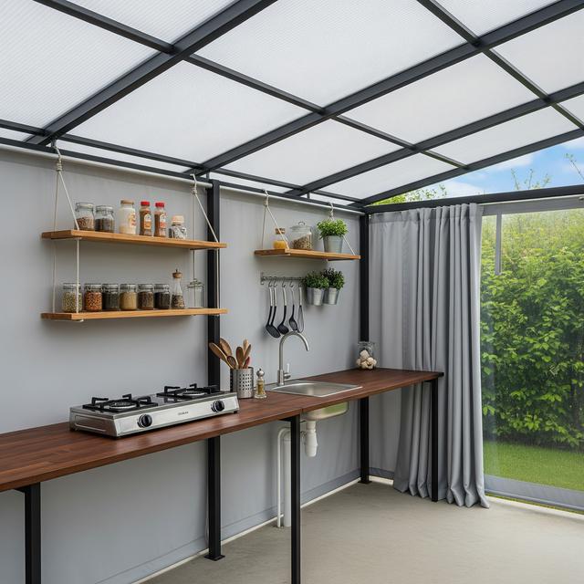 8 Desain Dapur Outdoor di Belakang Rumah Ukuran 2x4 Meter, Maksimalkan ...