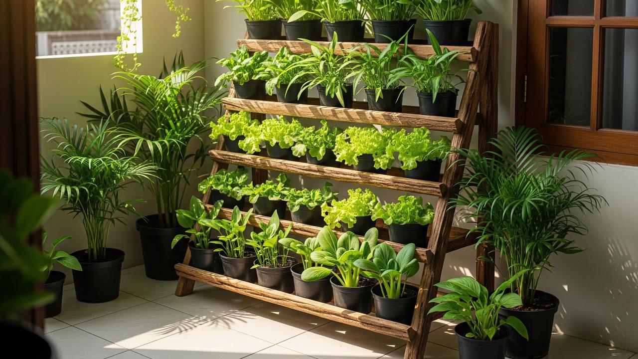 10 Kebun Mini Sayuran di Halaman 1x1 Meter, Maksimalkan dengan Metode Ini