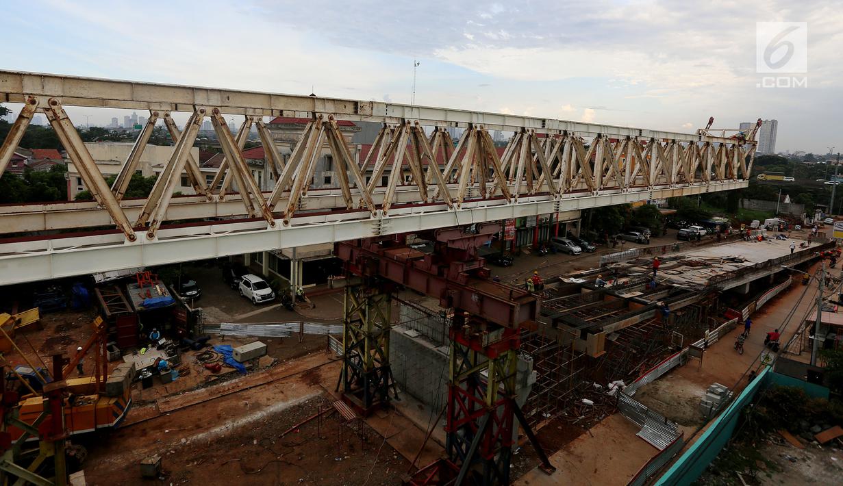 PHOTO: Kurangi Kemacetan Pembangunan Fly Over Bintaro Permai Terus ...