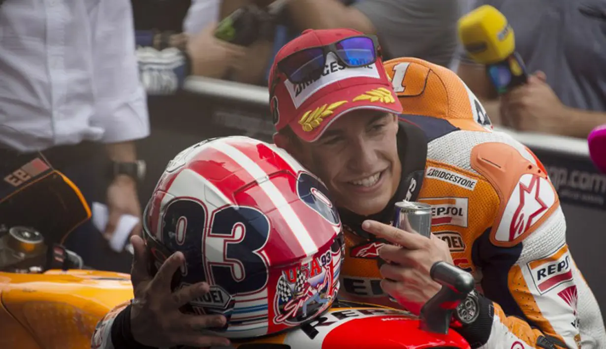 Marc Marquez Samai Rekor Giacomo Agostini dan Mick Doohan - Foto ...