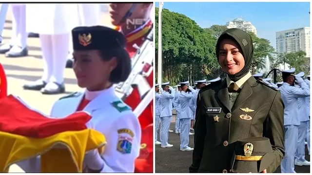 Jadi Anggota TNI, Ini 6 Potret Dulu Vs Kini Nilam Sukma Paskibraka ...