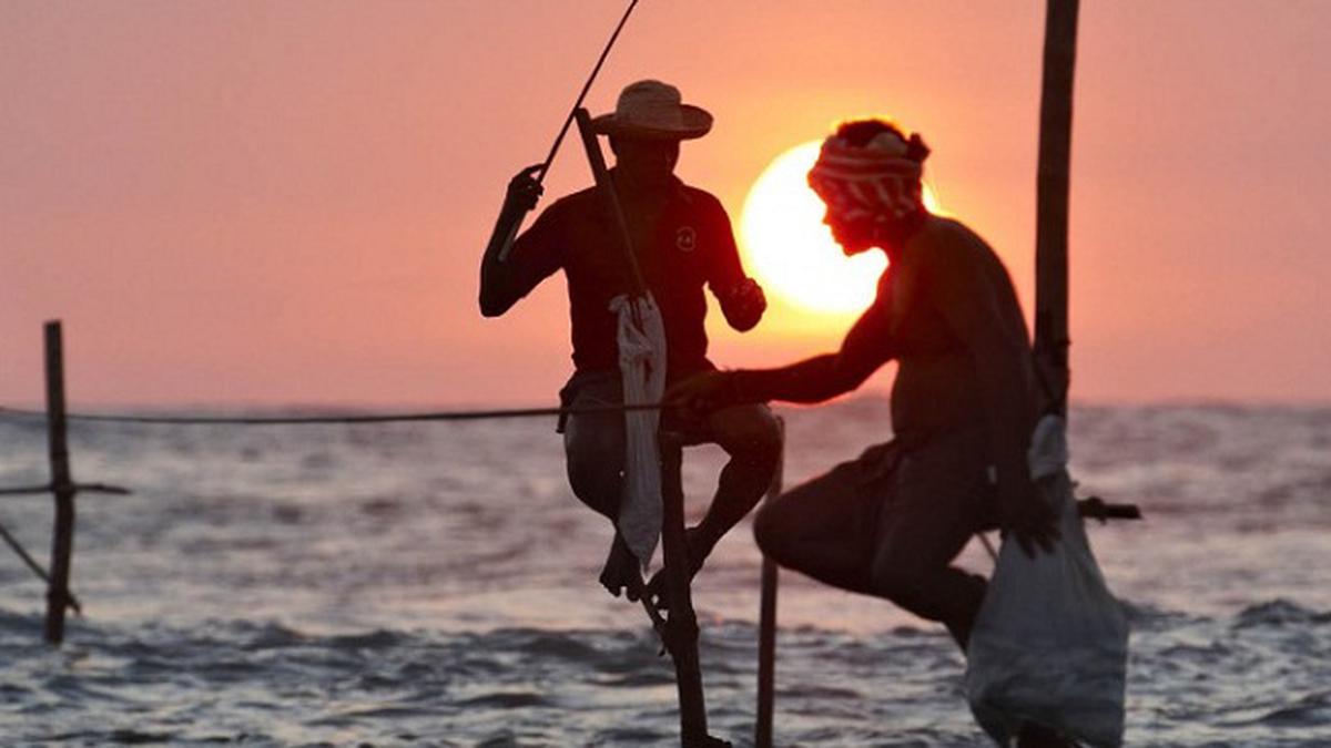 Cara Unik Memancing Ikan ala Orang Sri Langka - Lifestyle Liputan6.com