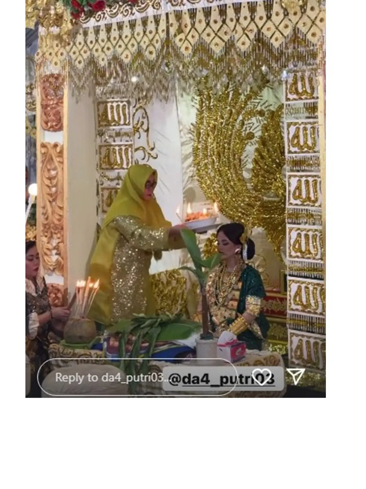 8 Momen Putri Isnari Jalani Malam Mappacci Jelang Pernikahan, Mewah ...