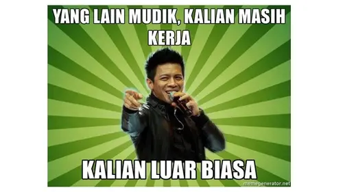 Memes Cuti Lebaran 5 Meme Kocak Libur Lebaran Telah Usai, Lucu Tapi