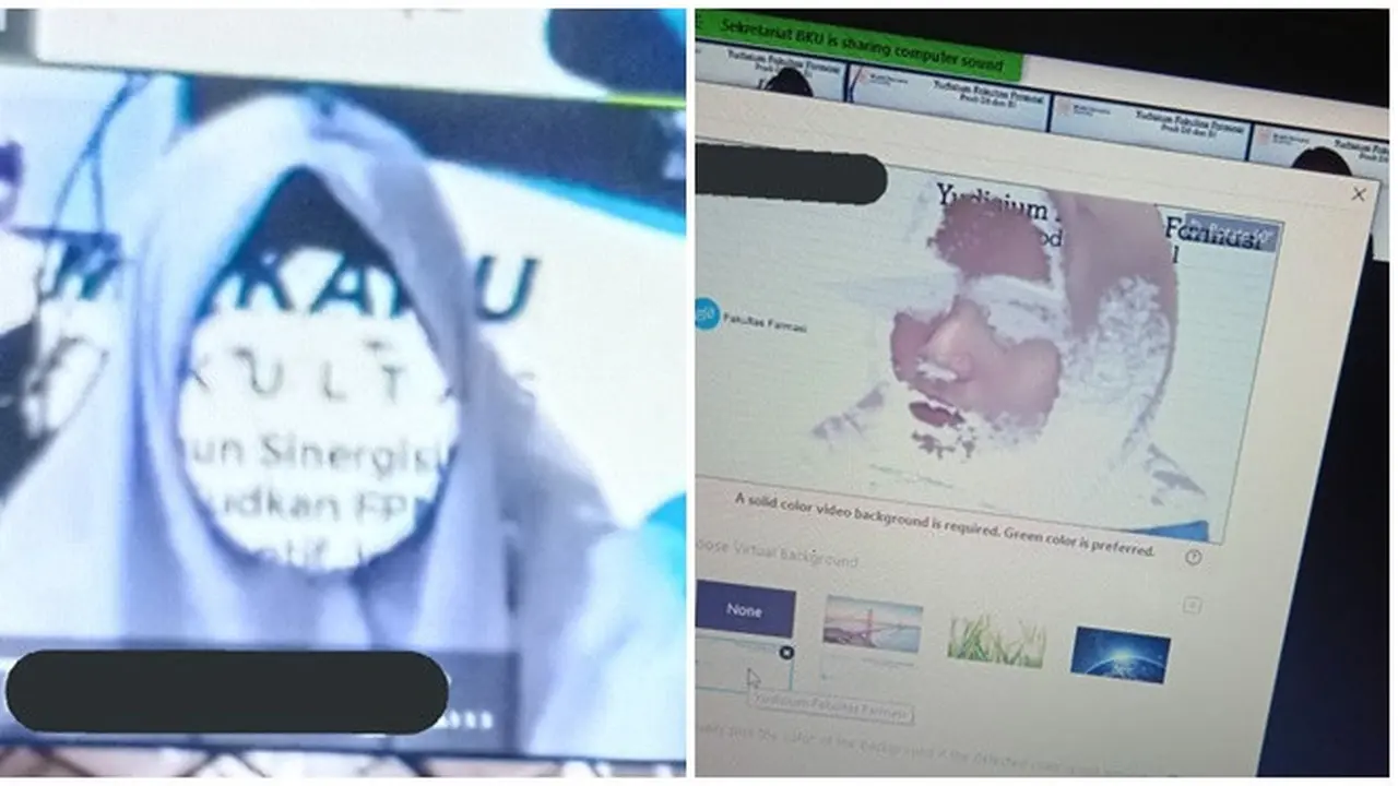 Kocak, 6 Potret Background Zoom Meeting Mahasiswa Ini Bikin Ketawa Geli ...